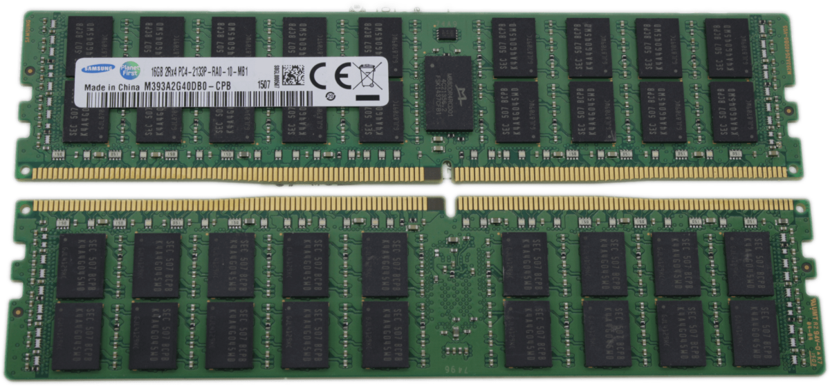 Samsung 16GB 2Rx4 PC4-2133P-RA0-10-MB1 ECC Server RAM | M393A2G40