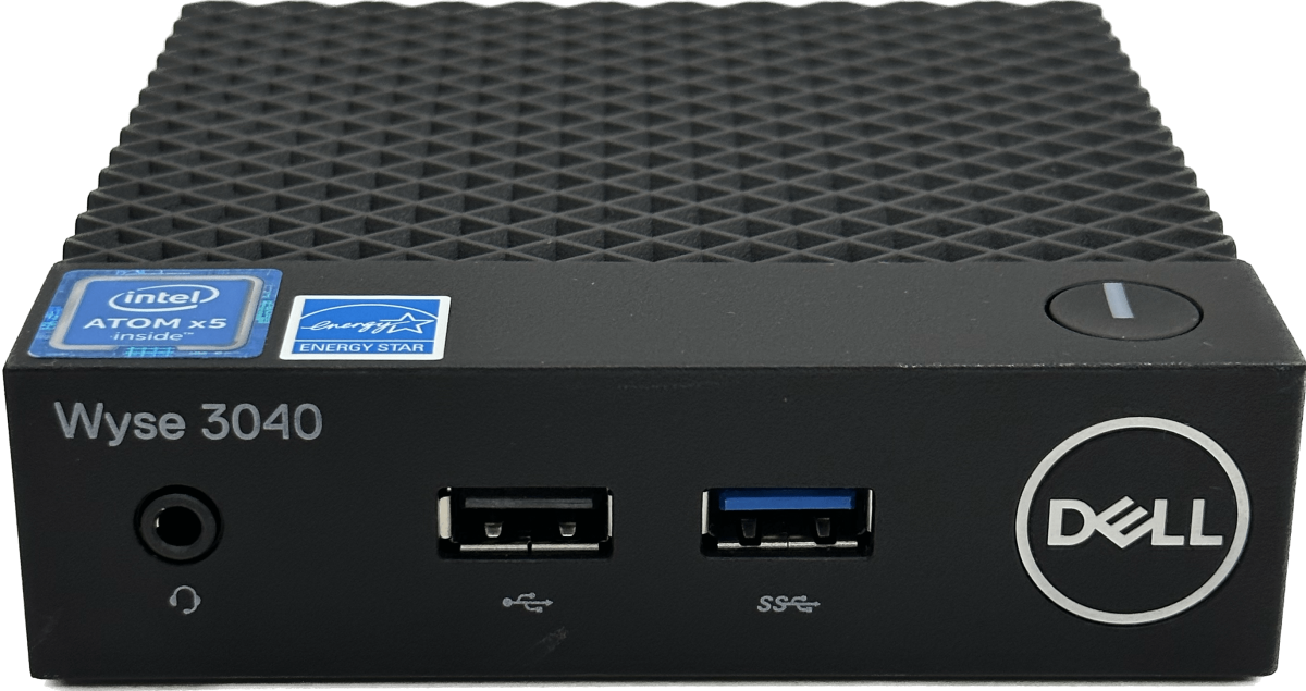 Dell Wyse 3040 ThinClient Mini-PC | Atom x5-Z8350 2GB RAM 8GB eMMC + WiFi + PSU - RAM-König