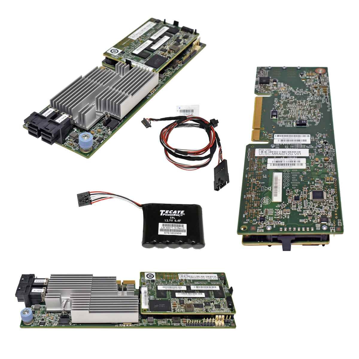 Cisco UCSC-MRAID12G 8-Port SAS RAID Controller 74-12862-02 +1 GB